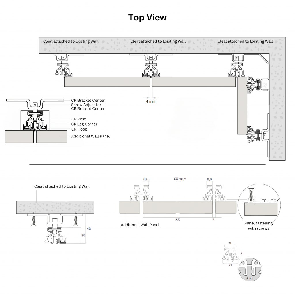 Wall Center Bracket – Salt International