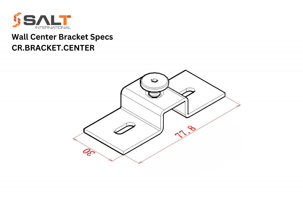 Wall Center Bracket – Salt International